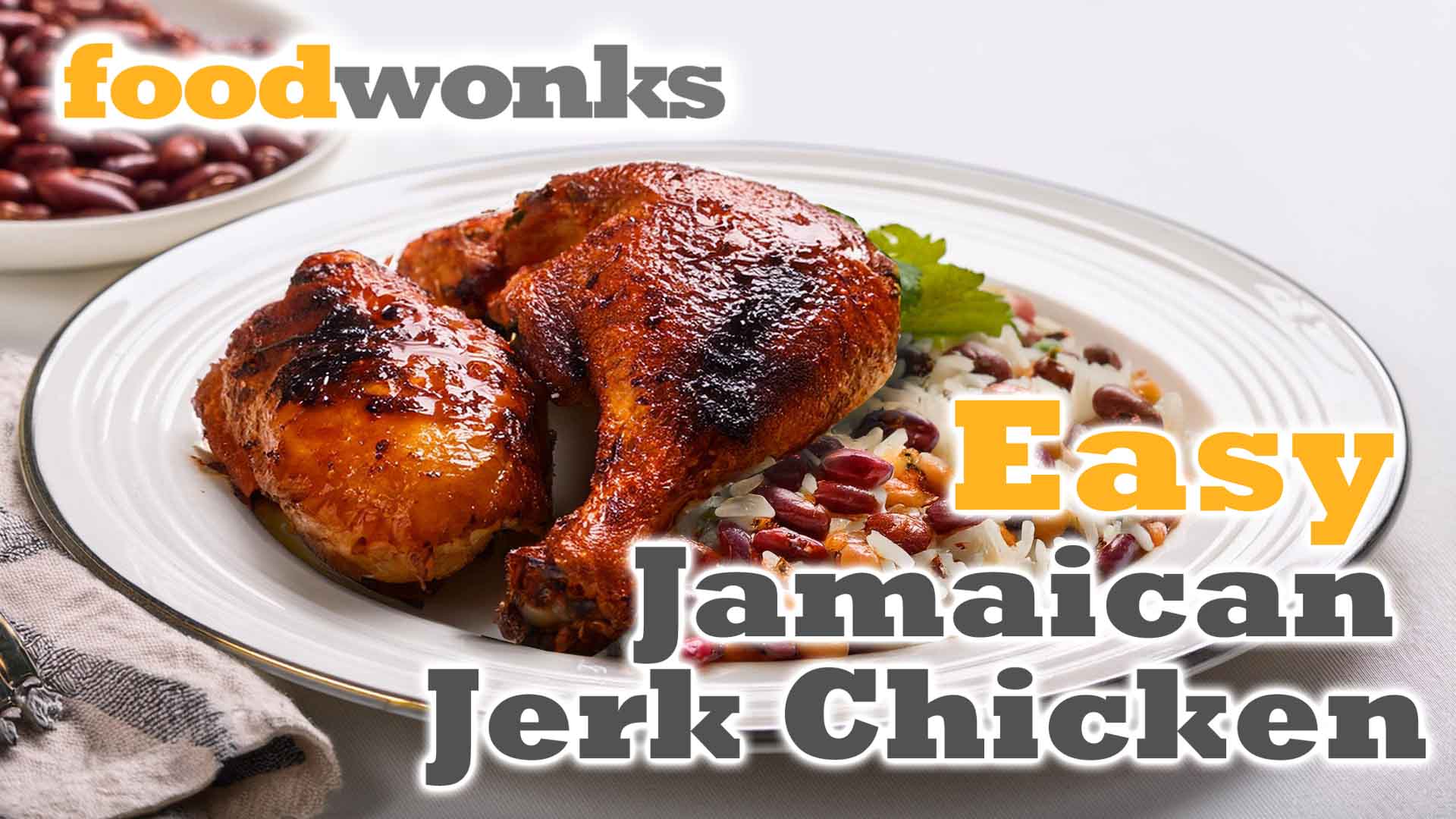 Jamaican Jerk Chicken Recipe | Foodwonks