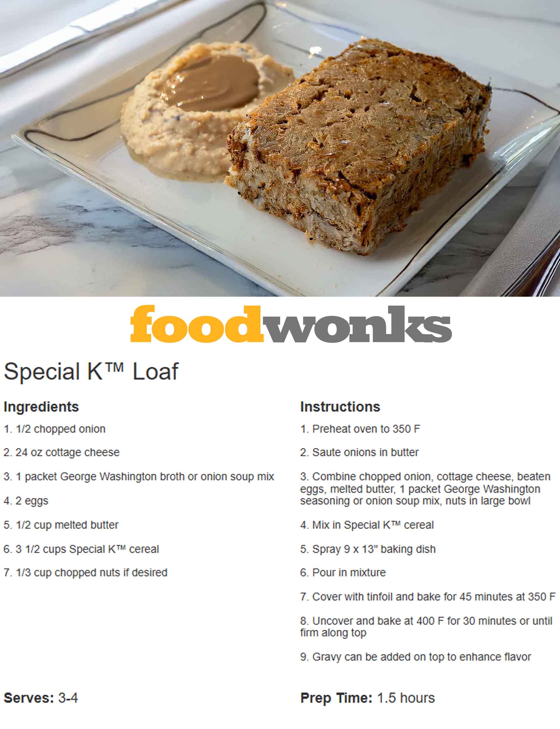 Special K™ Loaf